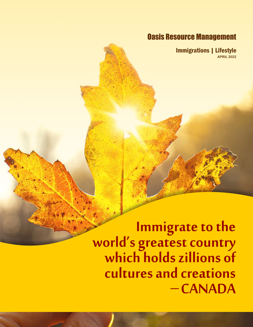 My Immigration Magazine 2022 | Oasis Resource Management Pvt Ltd