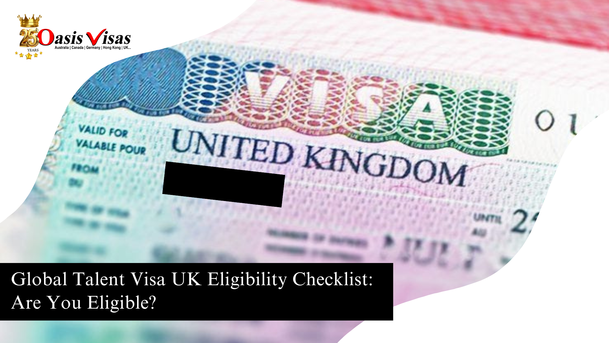 Global Talent Visa UK Eligibility Checklist: Are You Eligible? | Oasis ...