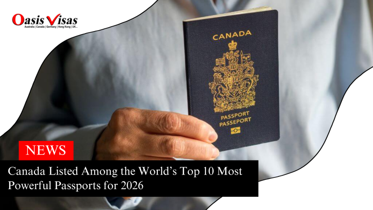 Canada Listed Among the World’s Top 10 Most Powerful Passports for 2026 ...